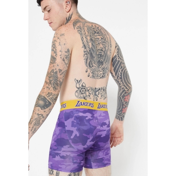 Rue21 | Underwear & Socks | Nba Los Angeles Lakers Purple Camo Boxer ...